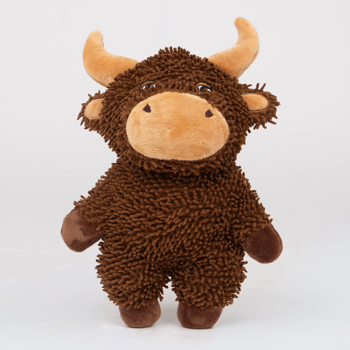 Bull Dog Toy, Farm Animal Line, Plush – Silver Paw